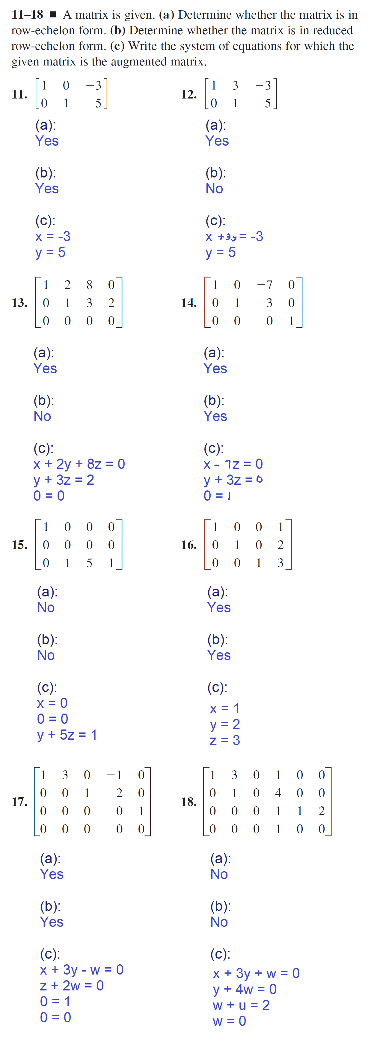 2 - Matrices and systems of equations
