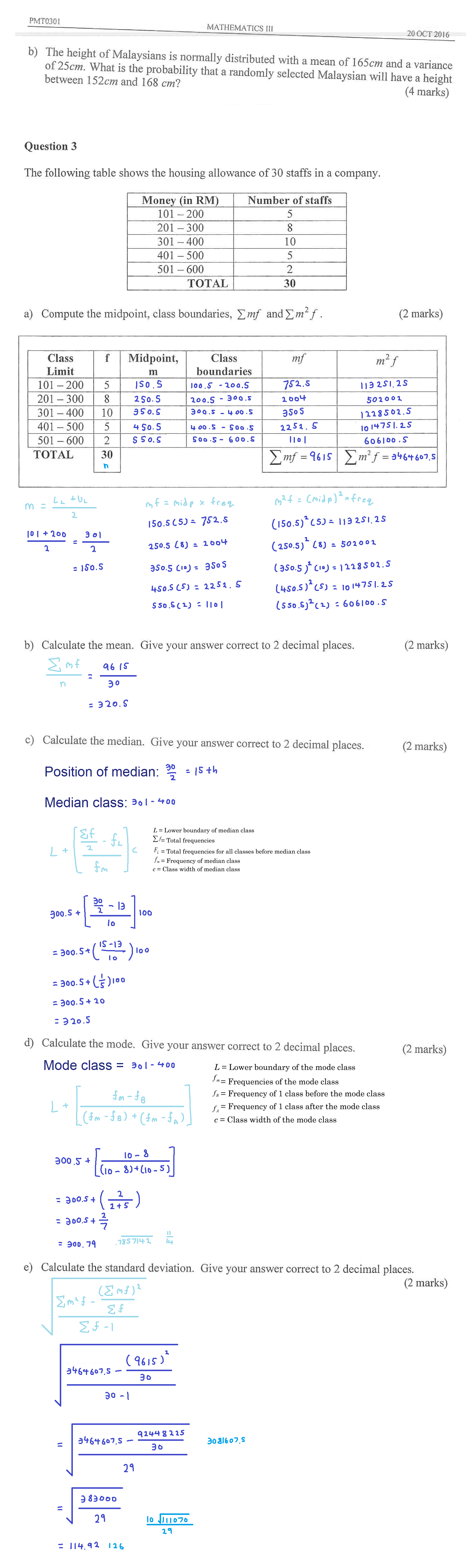 4 - Descriptive statistics