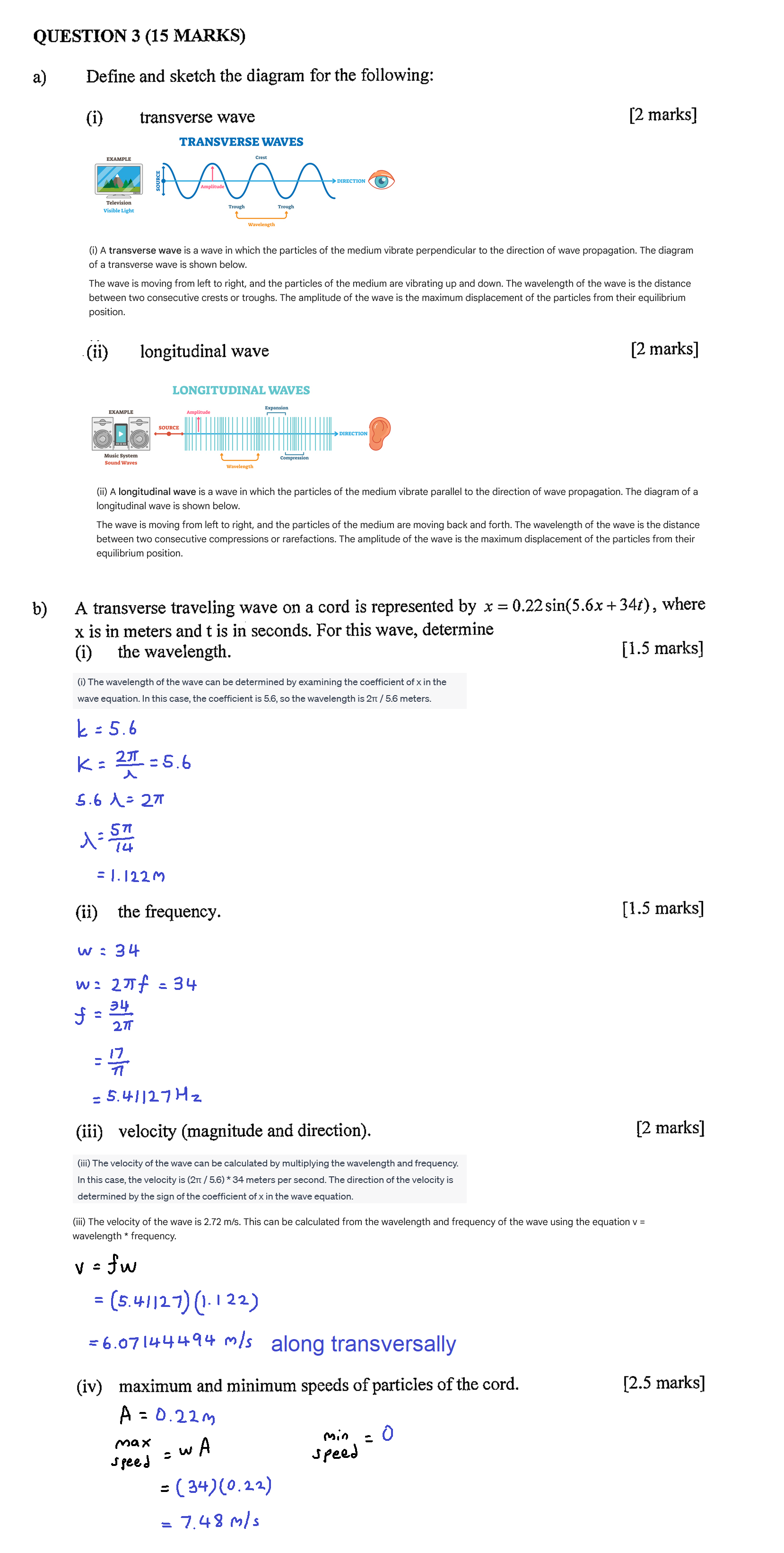 Exam questions - PPP