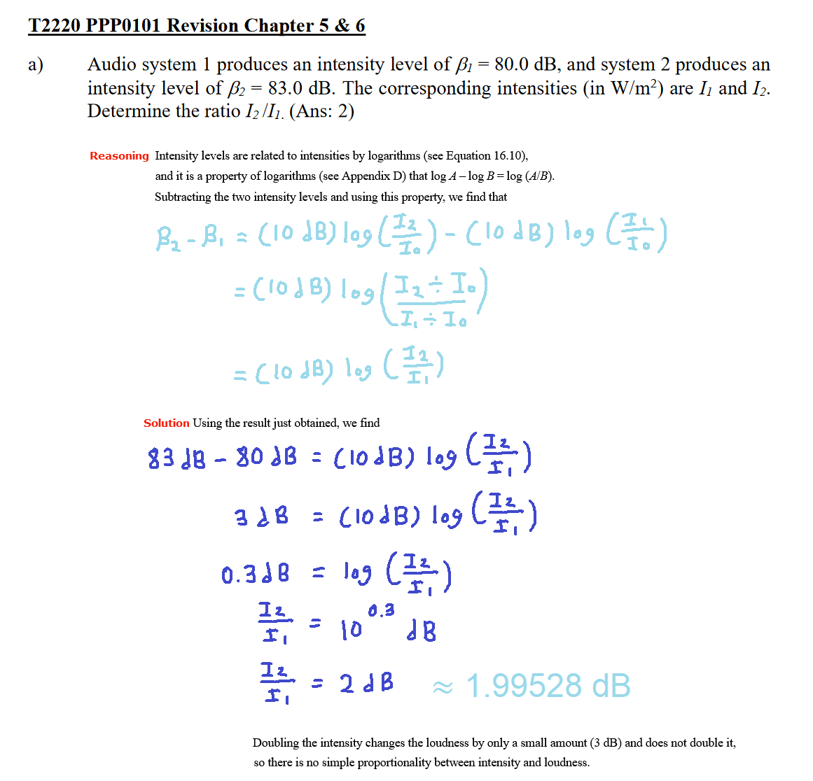 Exam questions - PPP